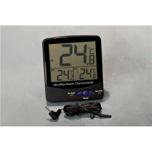 Triple Display Large Digit Indoor/Outdoor Min/Max Digital Thermometer Triple Display Large Digit Indoor/Outdoor Min/Max Digital Thermometer