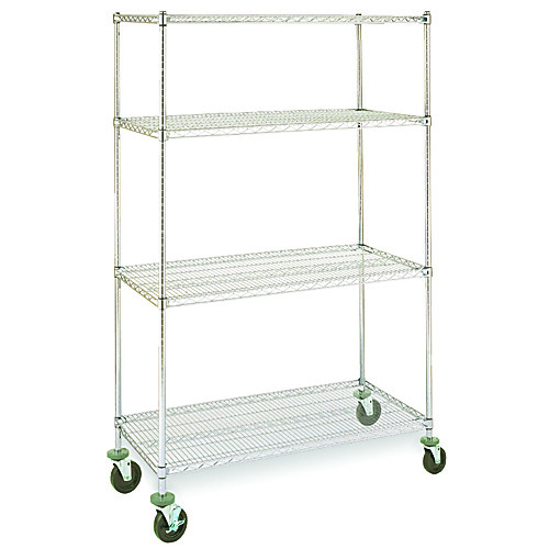Mobile Wire Shelving