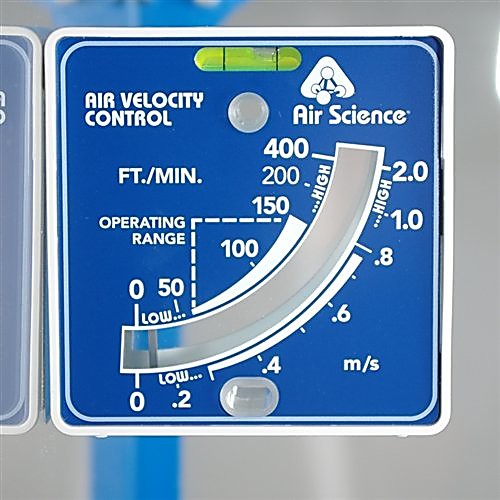 Ductless Fume Hood Air Flow Monitor