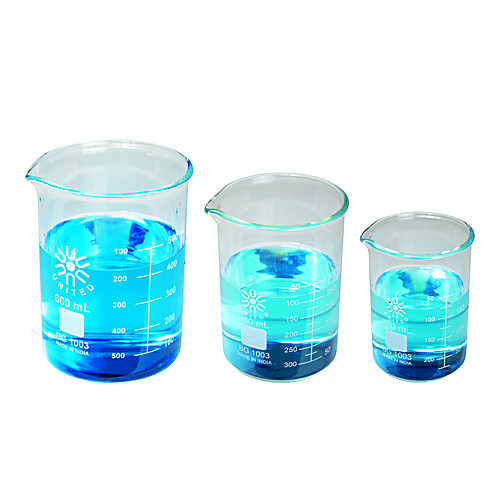 HEAVY DUTY GLASS BEAKER SET/3