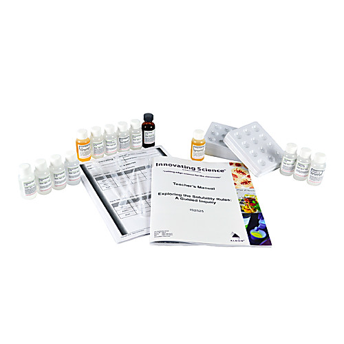 Kit Exploring The Solubility Rules A Guided Inquiry