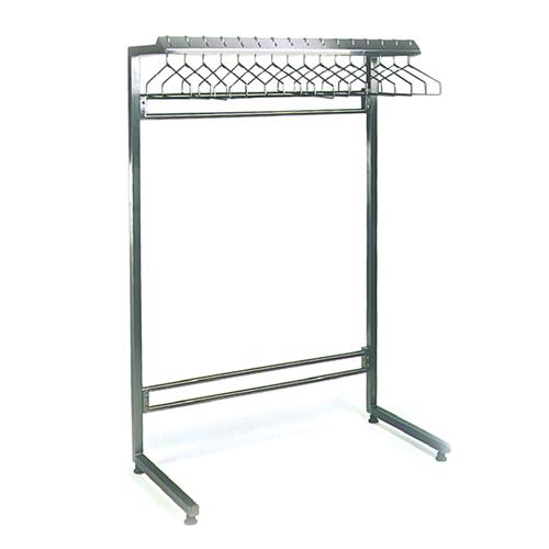Freestanding Cantilever Gowning Racks with Hanger Rail