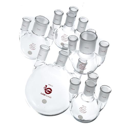 Round Bottom Four-Neck Flasks