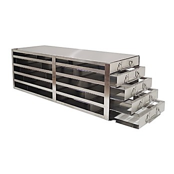 Upright Freezer Drawer Rack for Pfizer COVID 19 Vaccine Boxes