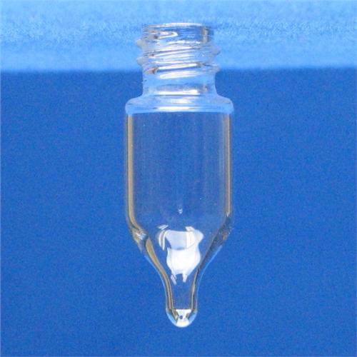 1.1mL Clear Tapered Bottom Vial