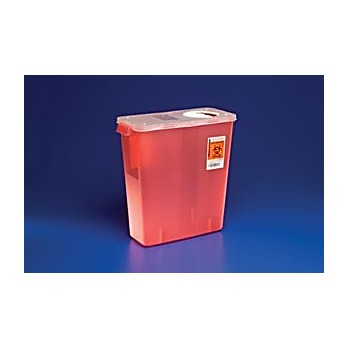 Multi-Purpose Containers with Rotor & Hinged Opening Lid