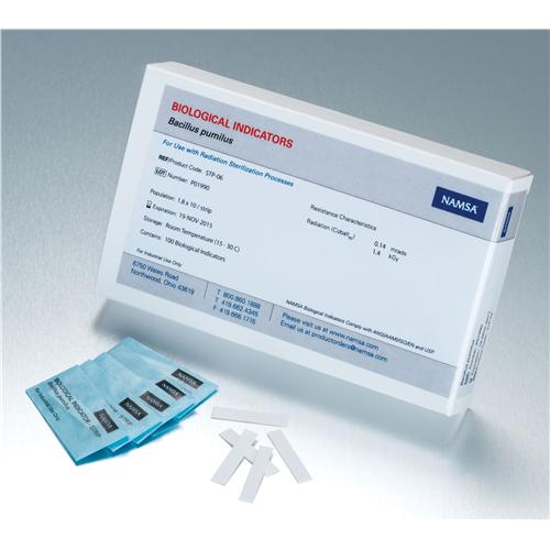Biological Indicator Spore Strips for Monitoring Radiation ...