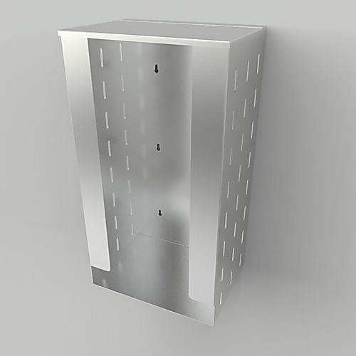 Single Wide Wall mount gown dispenser