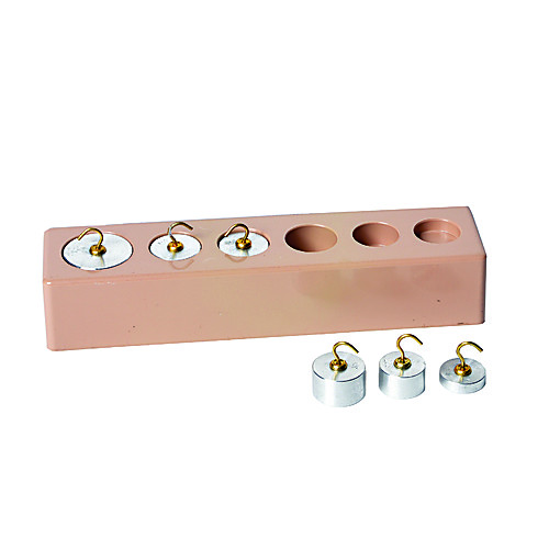 Hooked Mass Set, Aluminum