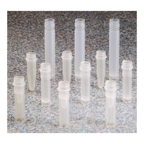 Natural PPCO Micro Packaging Vials: Sterile, Bulk Pack