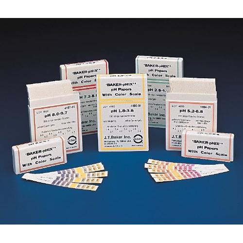Baker-pHix Universal pH Papers With Color Scale