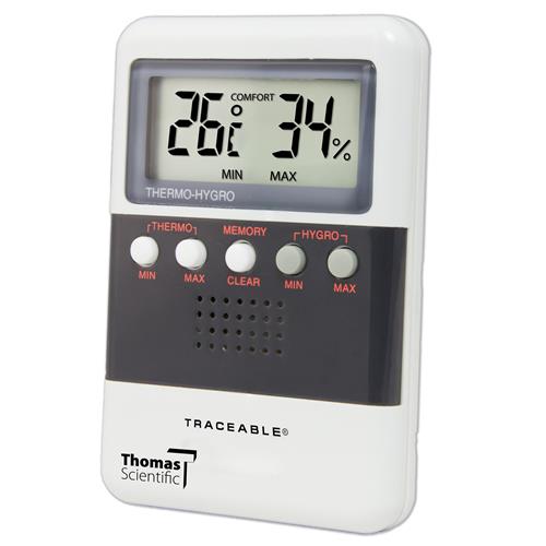 Thomas Traceable Hygrometer/Thermometer Thomas Traceable Hygrometer/Thermometer