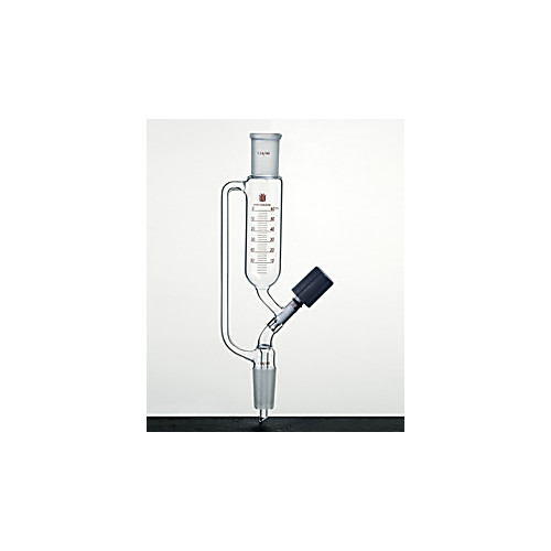SYNTHWARE Pressure Equalizing Addition Funnels, High Vacuum Valve