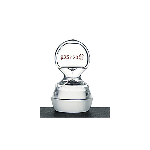 SYNTHWARE Spherical Glass Penny-Head Stoppers