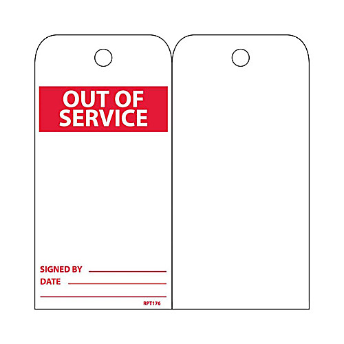 Out of Service Tags