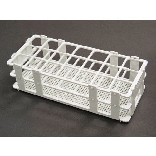 24 Position Square Hole Autosampler Sample Rack, 30 mL Vials