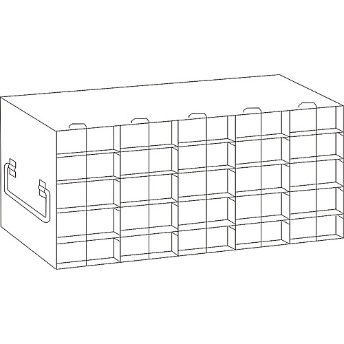 Upright Freezer Drawer Racks for FluidX 96-Format Racks for Tube with ...