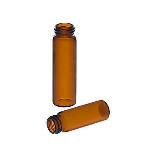 Amber Sample Vials, without Caps