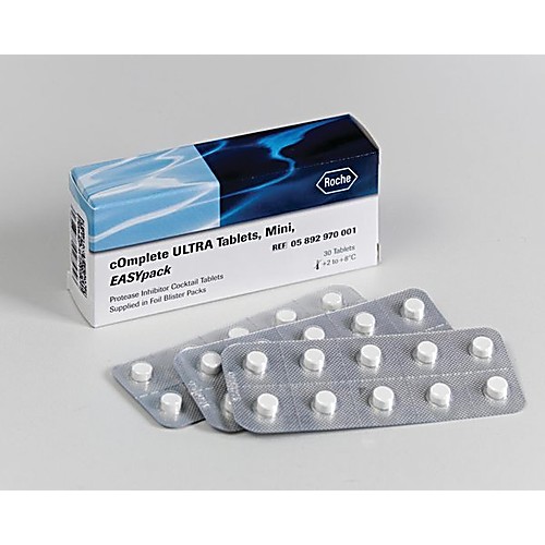 ROCHE cOmplete™ ULTRA Tablets, Mini, EASYpack Protease Inhibitor ...