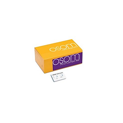 OSOM hCG Combo Pregnancy Test, CLIA Waived (Urine), 25 tests/kit
