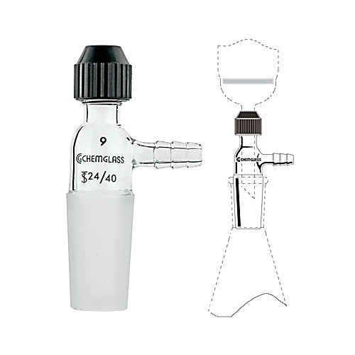 Adapters, Universal, Inlet, with Hose Connections