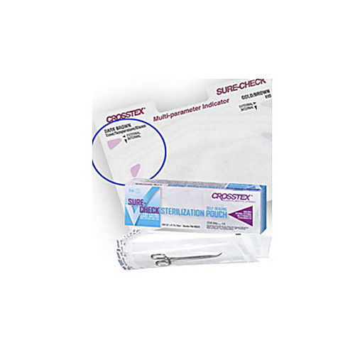 Sure-Check Sterilization Pouches, 5.25" x 10"