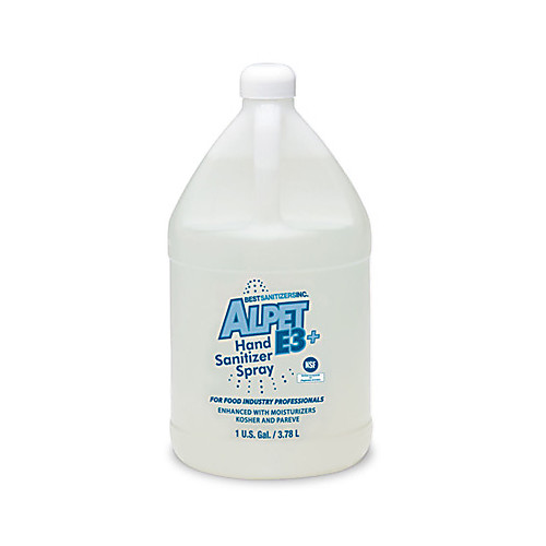 Alpet, E3 Plus, Hand Sanitizer Spray, 1 Gallon