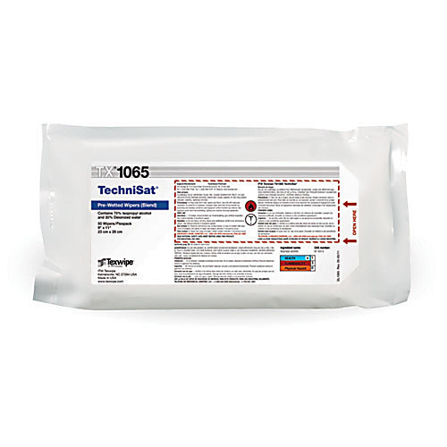 TechniSat TechniCloth Nonwoven Polycellulose Wipers Pre-Wetted with 70% ...