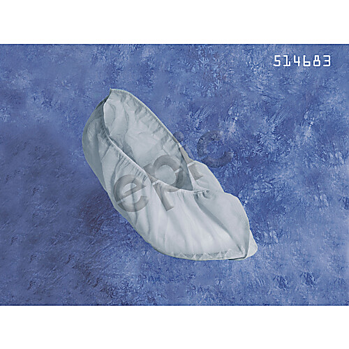 Cleanroom Shoecover, Non-Skid, Polypropylene, Seam Inside, Double ...