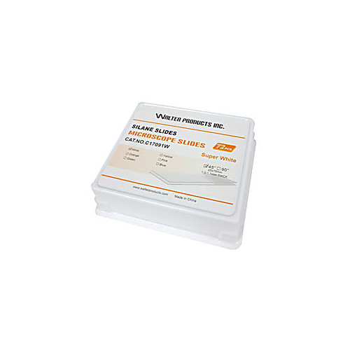 Silane Coated Microscope Slides