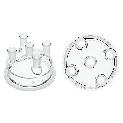Reaction Vessel Lids, 5-Necks