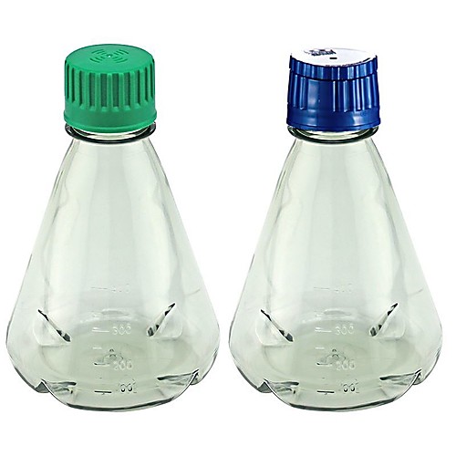 Flasks, Erlenmeyer, Baffled, Sterile, Polycarbonate