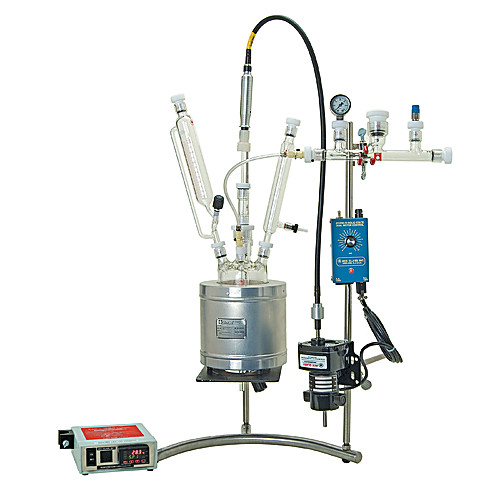 Pressure Reactor, One-Piece, Unjacketed, Bottom Outlet