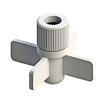 Agitator, PTFE, Large Scale Multi-blade