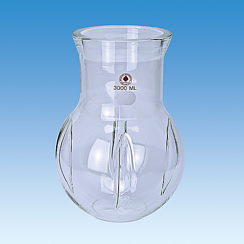 Reaction Flask, Spherical, with Indents