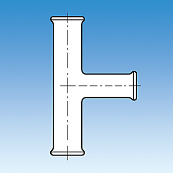 Reducing Tee, Process Pipe