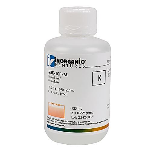 10 ppm Potassium for ICP-MS